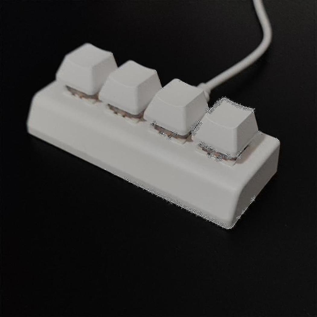 Portable Mini 4 Keys Function Keyboard Copy And Paste Diy Shortcut