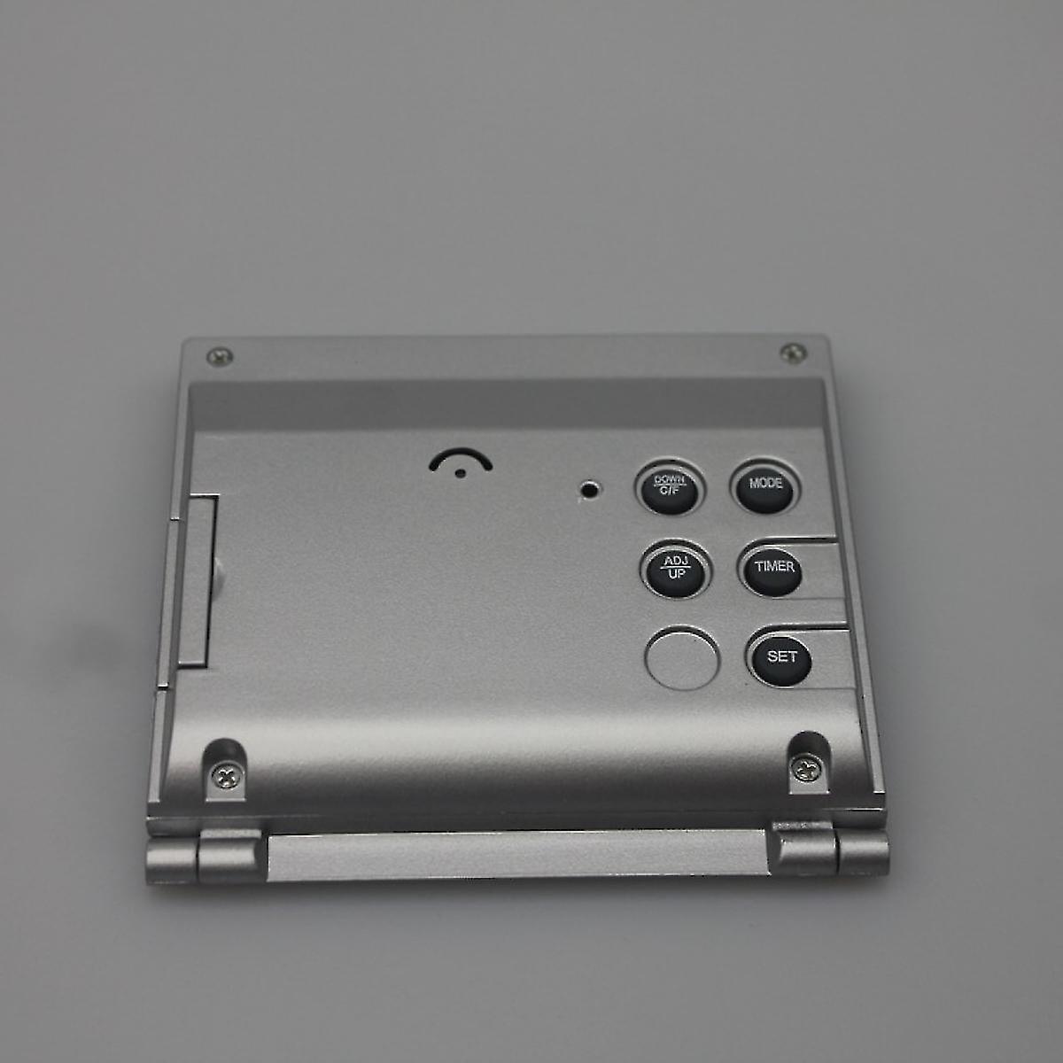 Large Atomic Wall Clock With Auto Backlight, Calendar, Temperature, And ...