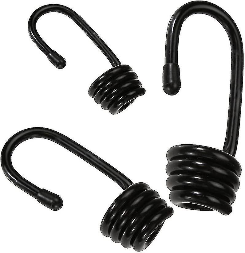 Heavy Duty Metal Bungee Shock Cord Hook Spiral For Elastic Ropes(30pcs ...