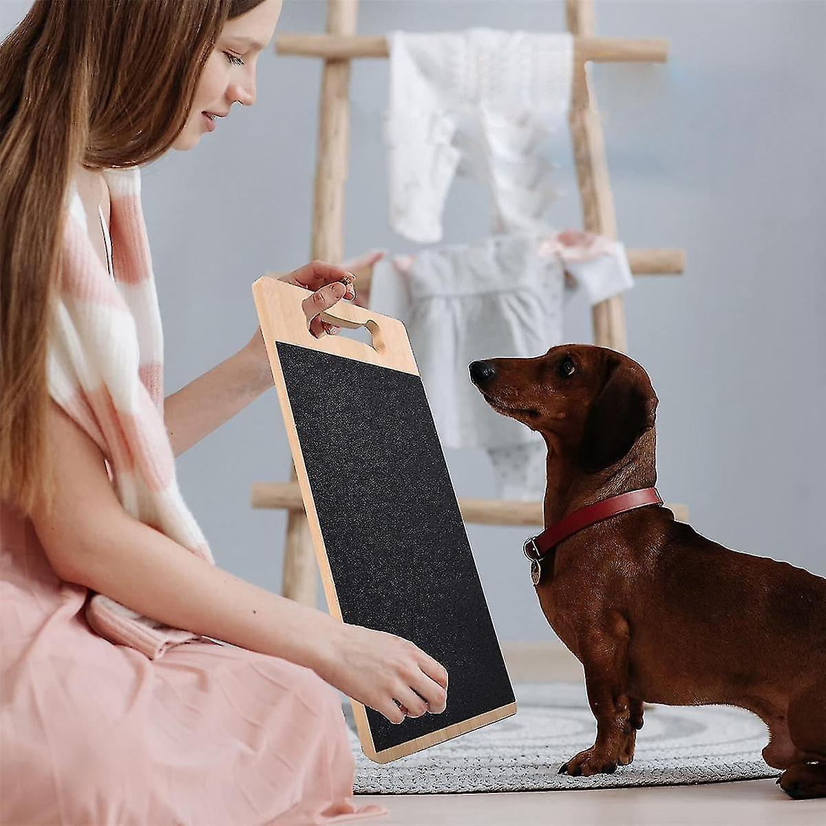 Dog Scratch Pad For Nails With Treat Boxsnack Box Scratch Board For Dog ...