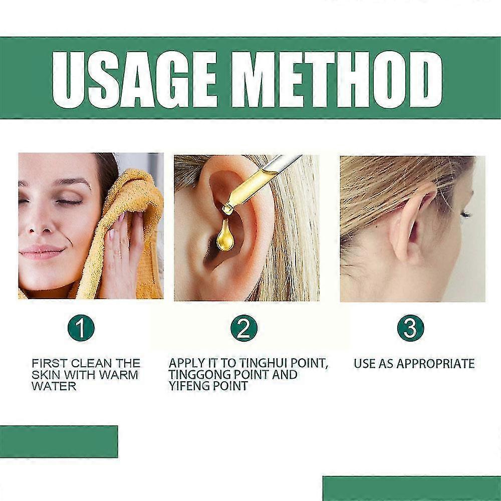 20ml Tinnitus Ear Drops Ear Ringing Gentle Relieving Health Discharge ...
