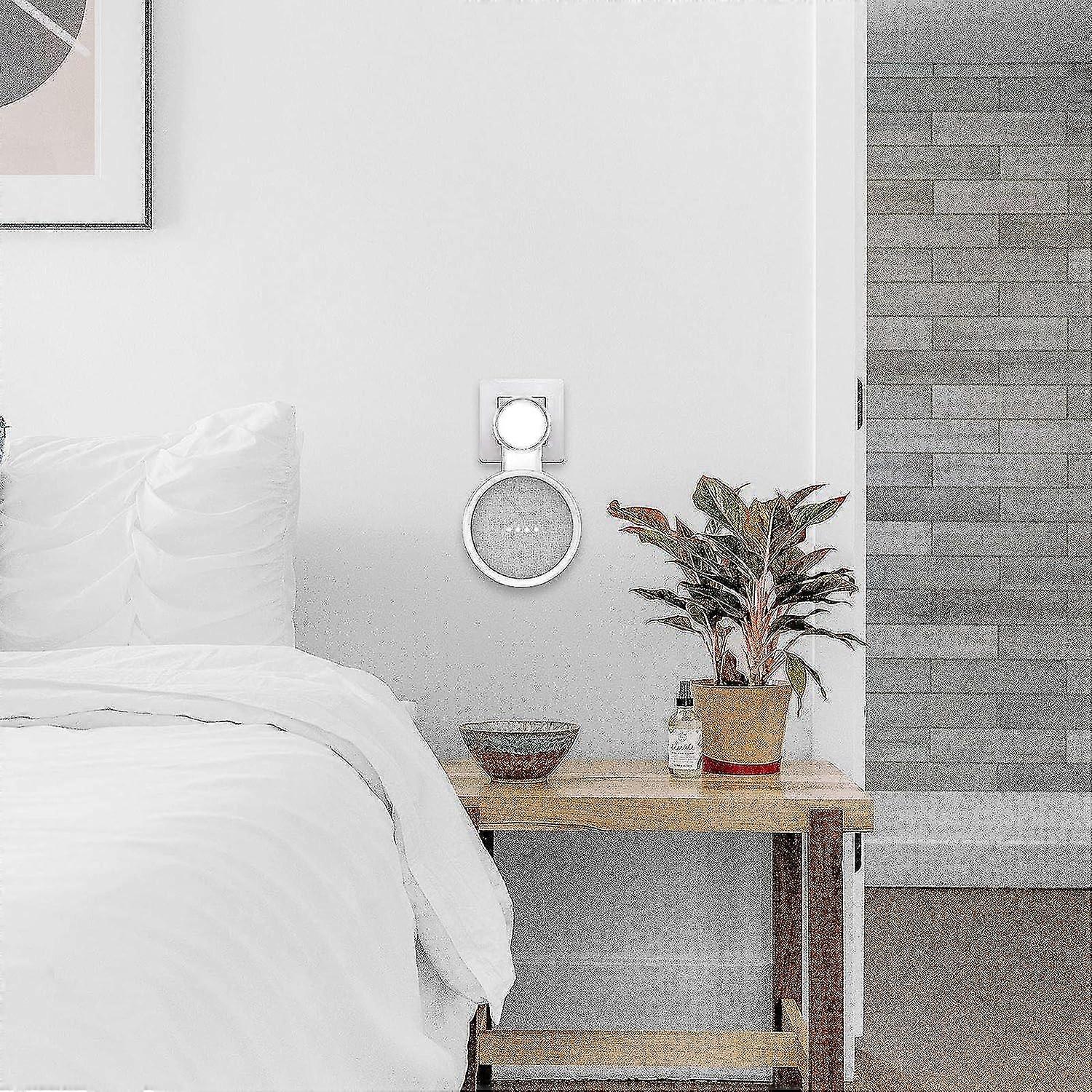 (white)wall Mount For Google Home Mini/nest Mini(2nd Gen), Space-saving ...