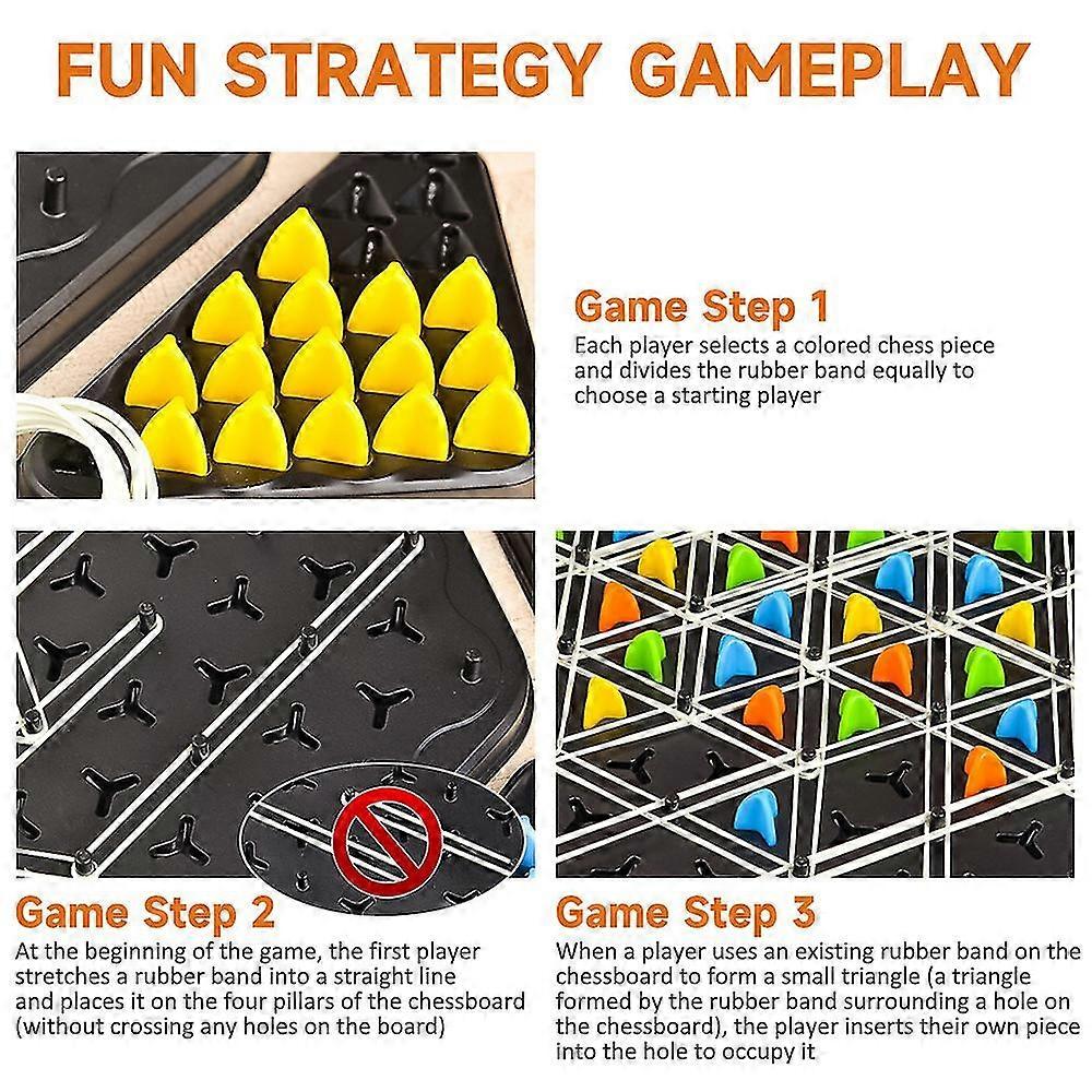 Chain Triangle Game, Interactive Board Game, Triangle Chess Board Game ...