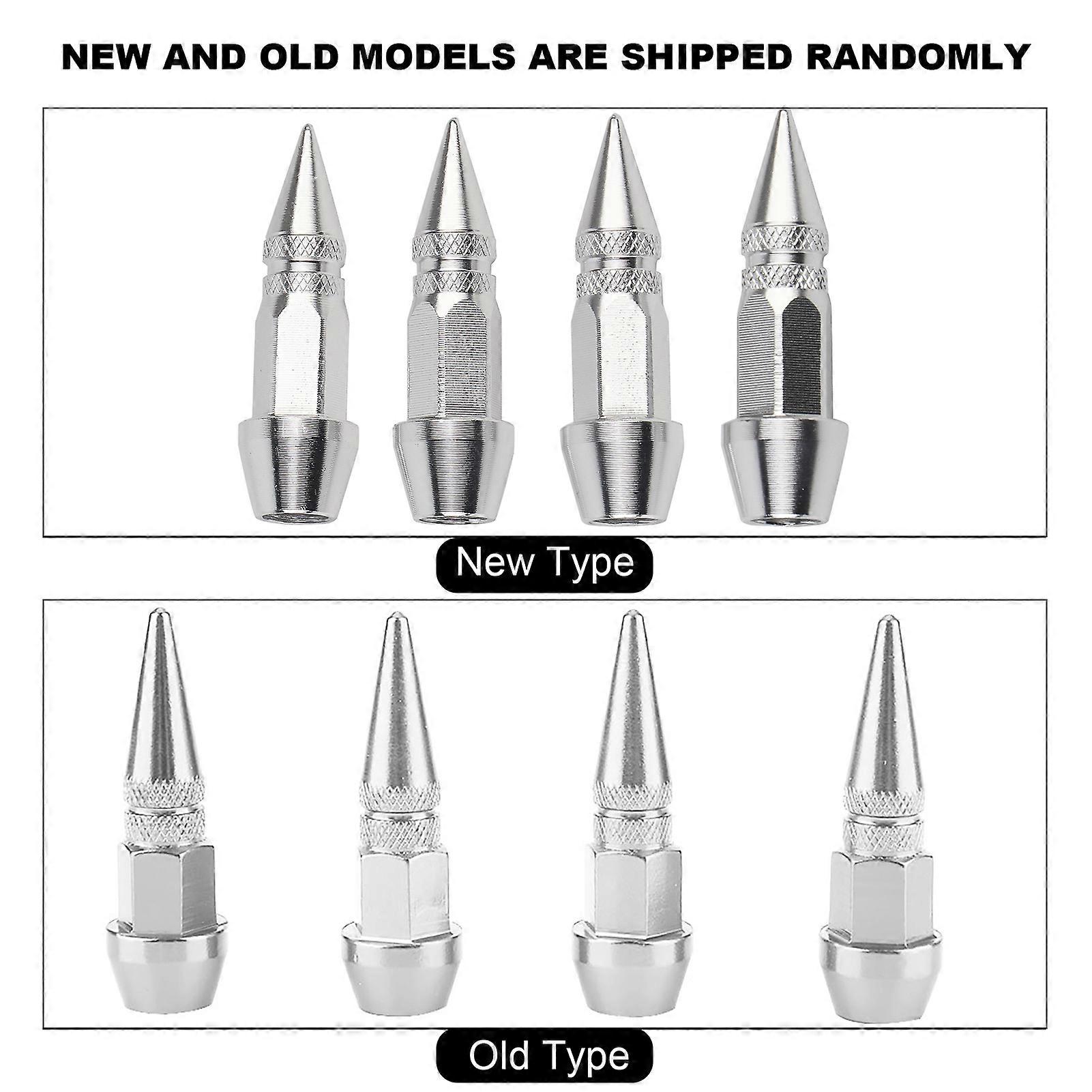 4Pcs Aluminum Alloy Spike Wheel Tire Valve Stem Car Truck Air Dust Caps ...