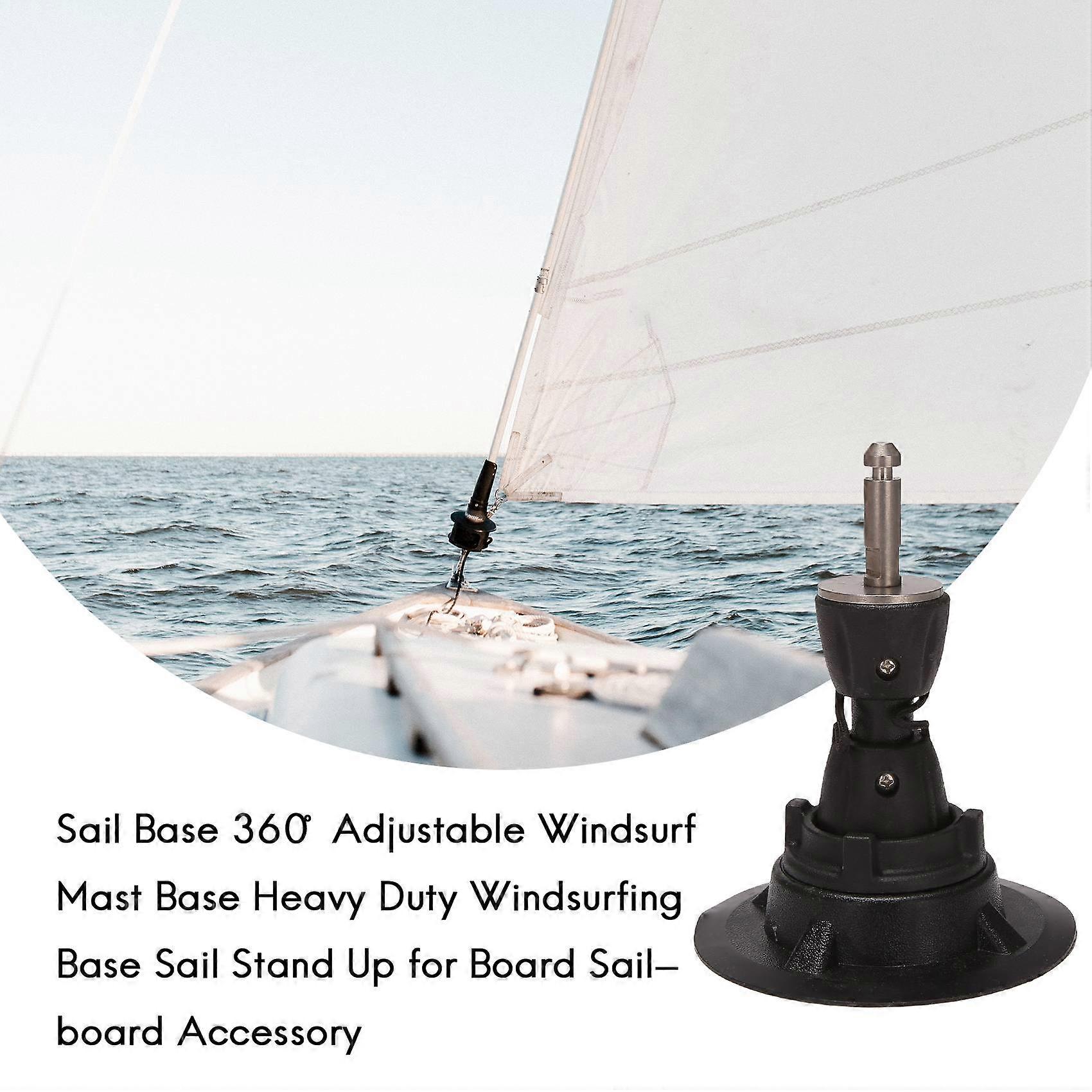Sail Base 360 Adjustable Windsurf Mast Base Heavy Duty Windsurfing Base ...