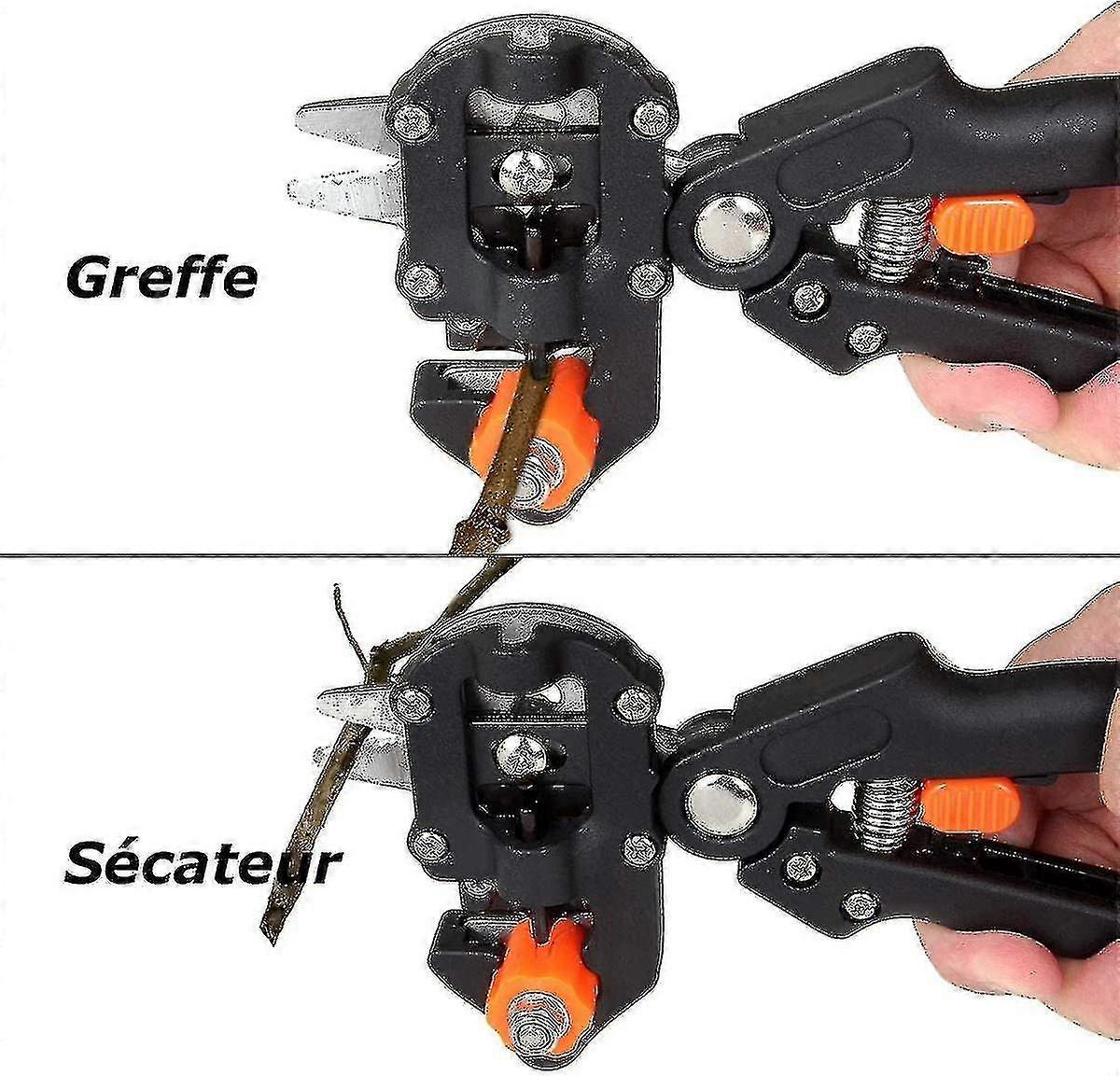 Professional Grafting Scissors,pliers 3 Interchangeable Blades (v, , U ...