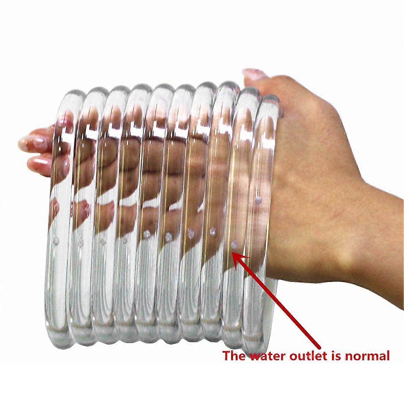 10Pcs Transparent Bag Handle Replacement D Shape Purse Handle for ...