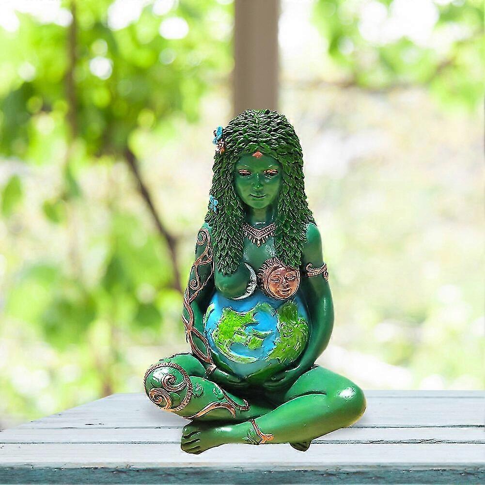 Mother Earth Statue Millennial Gaia Mythic Figurine Goddess Statue Home Decoration Desktop ...