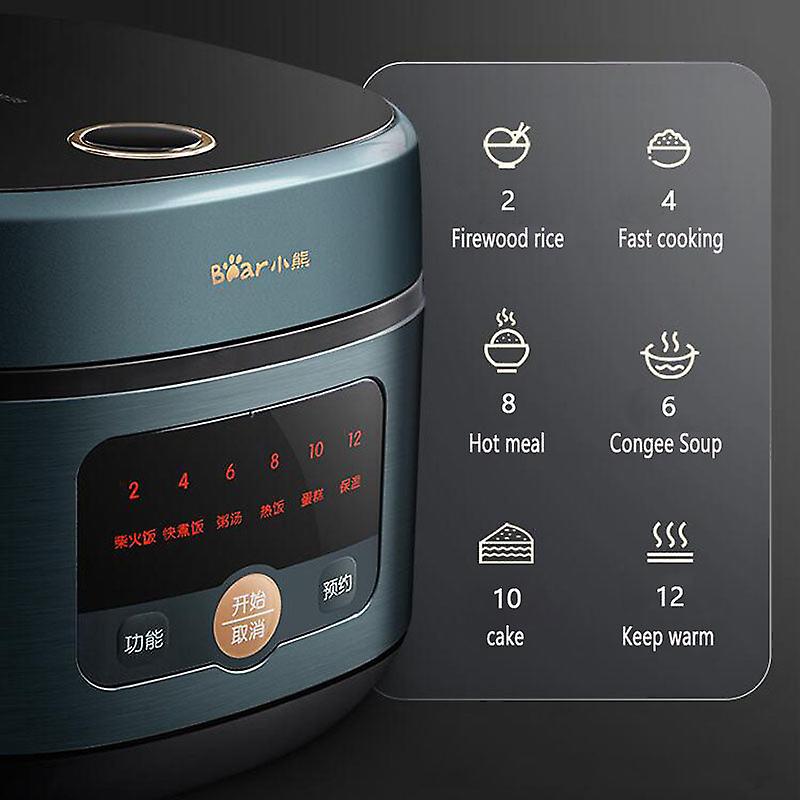 Little bear mini rice cooker smart appointment 3l with steamer home 1-4 ...