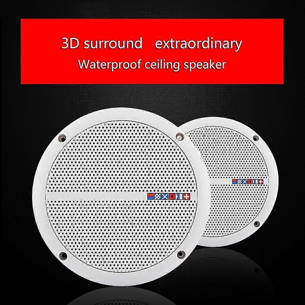 Weah-600 Waterproof Ceiling Speaker 25w 4 Outdoor Passive Speaker For ...