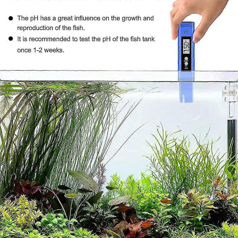 Ph Meter,eletorot 4 In 1 Swimming Pool Ph Tester Electronic Ph Meter ...