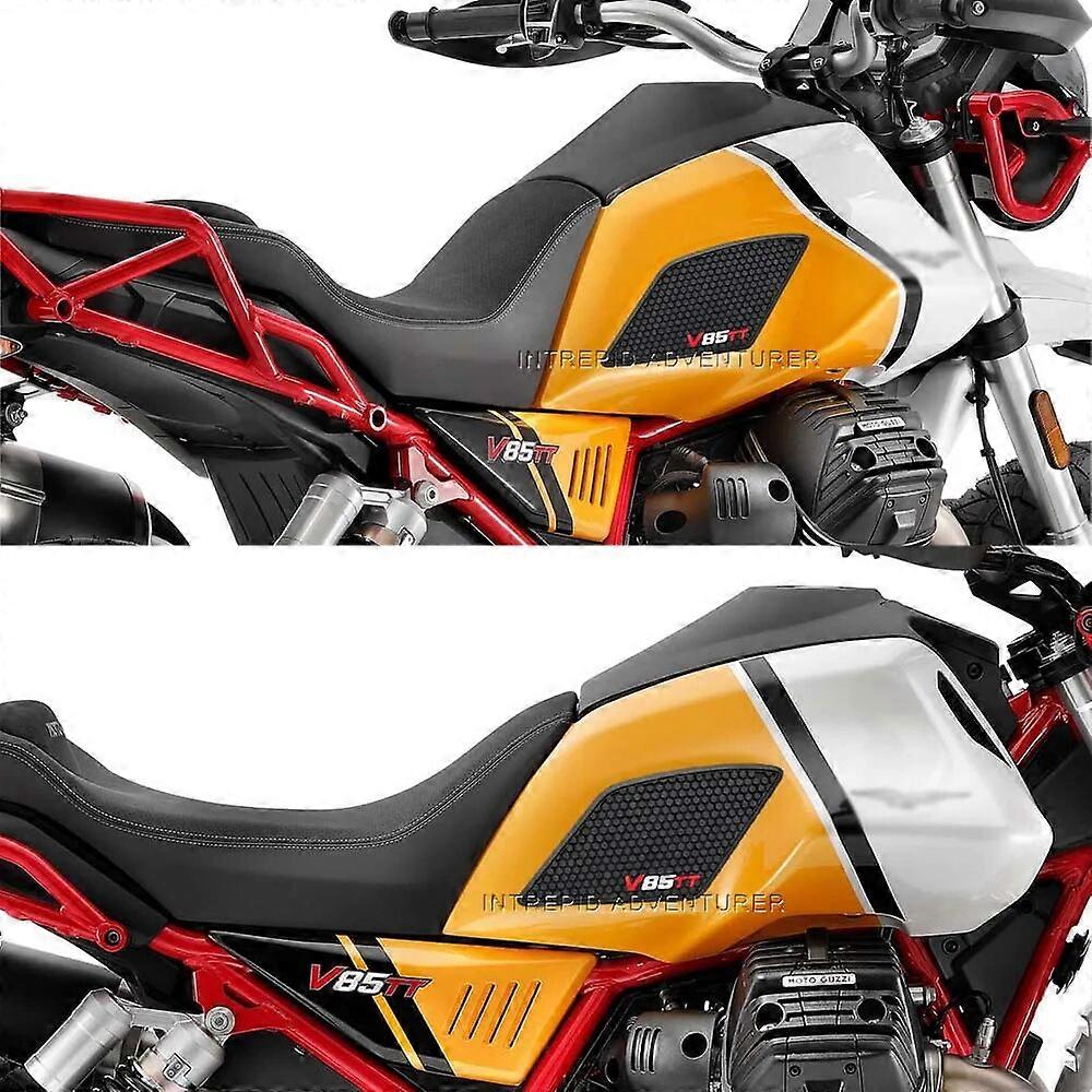 For Moto Guzzi V85TT V85 TT Non-slip Side Anti Fuel Tank Pad Stickers ...