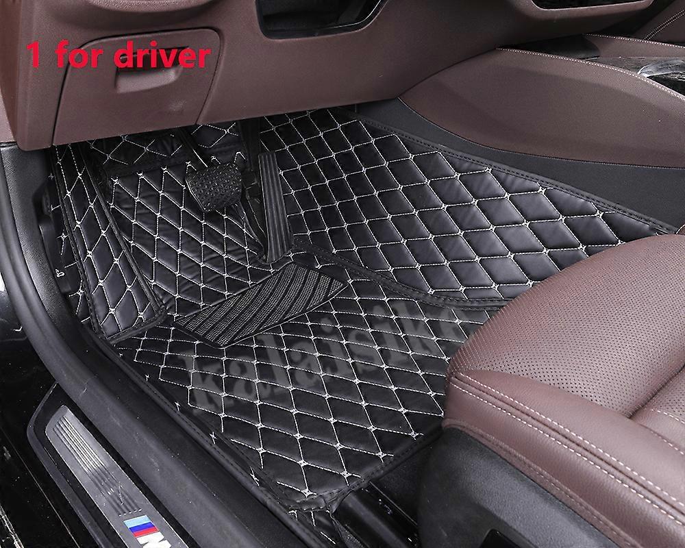 Anpassad bilgolvmatta för BMW 5-serie alla årsmodeller E34 E39 E60 E61 F07 F10 F11 F18 G30 F90 ...