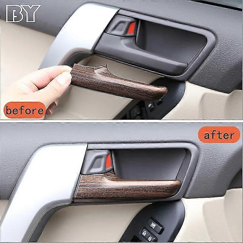 For Toyota Land Cruiser Prado FJ150 150 2010-2019 Pine Wood Grain Car ...
