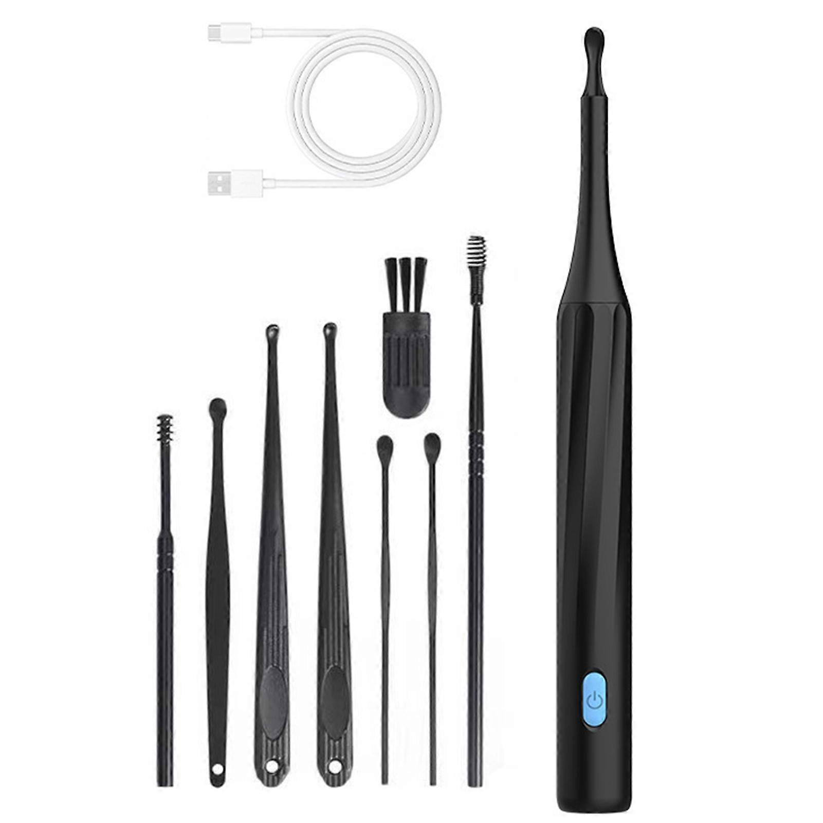 Smart Visual Ear Picker Kit Ear Camera Otoscope with LED Light ...