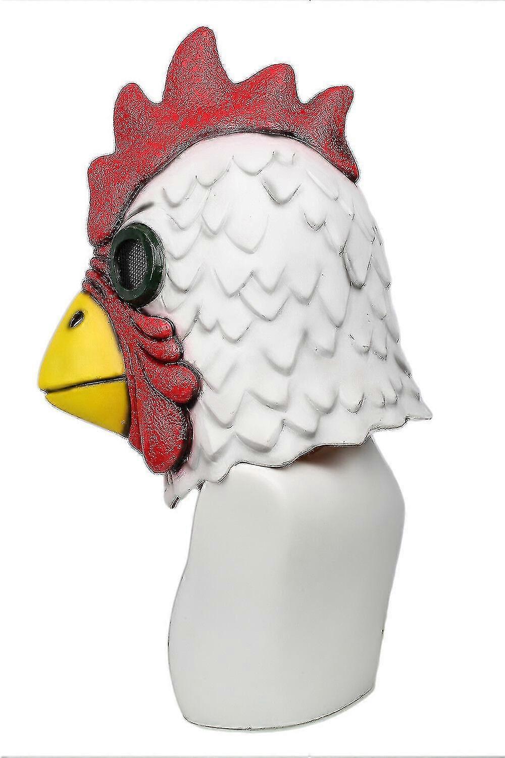 Richard Rooster Mask Hotline Miami Game Cosplay Prop Latex Halloween ...