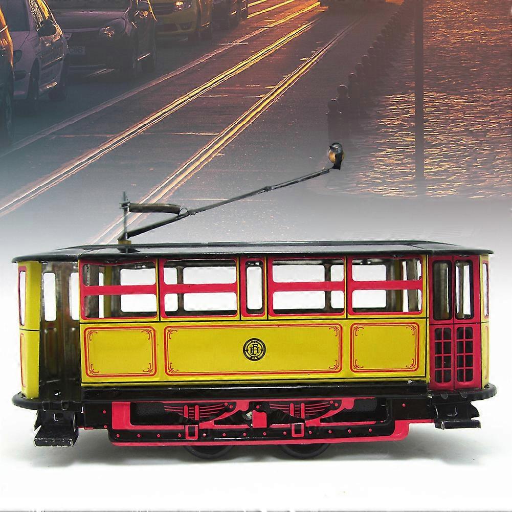 Retro Wind Up Tram Cable Bus Clockwork Streetcar Toy Vintage Collection ...