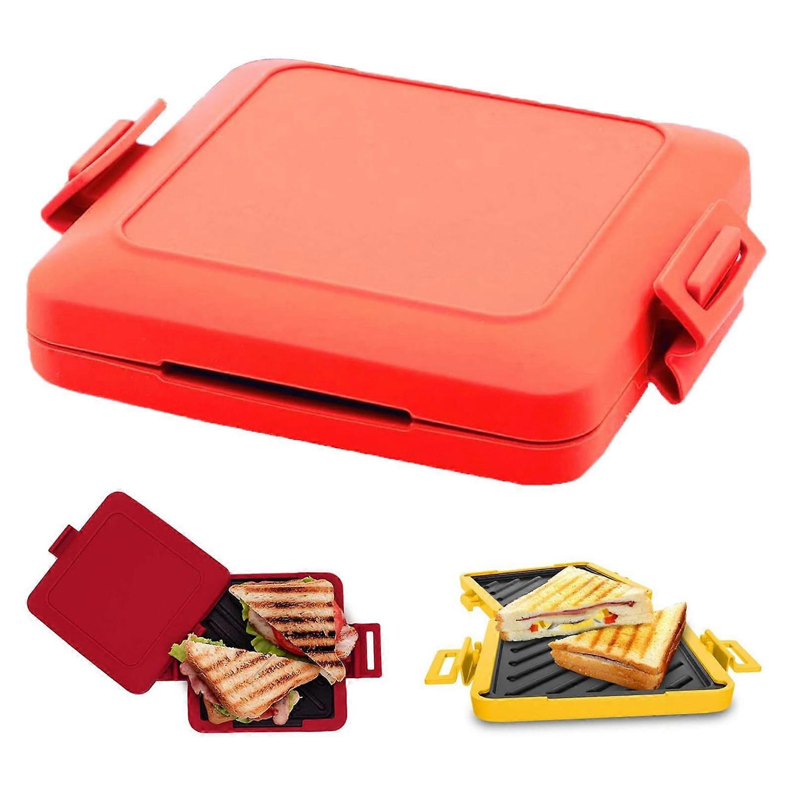 Microwave Toastie Maker Microwavable Sandwich Toasted Waffle Machine ...