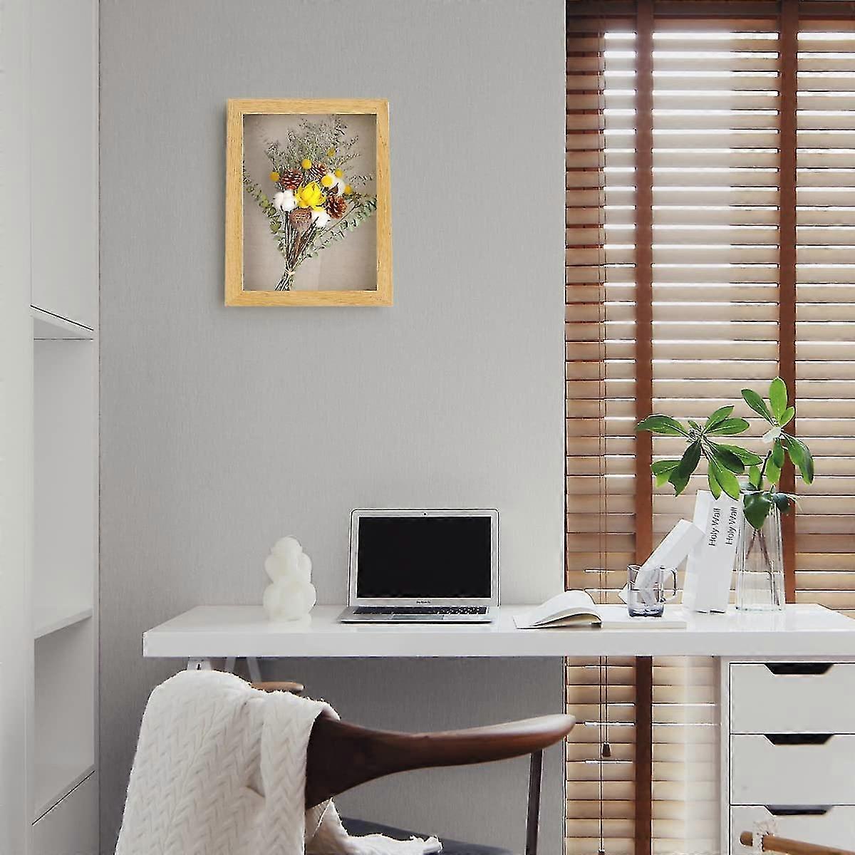 Shadow Box Frame Display Case Hanging Shadowbox Picture Frame Tabletop ...