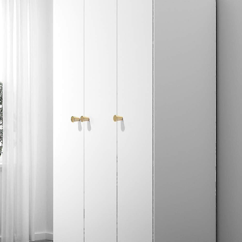 Door handle, 10pcs solid brass small round handle, heavy duty taper ...