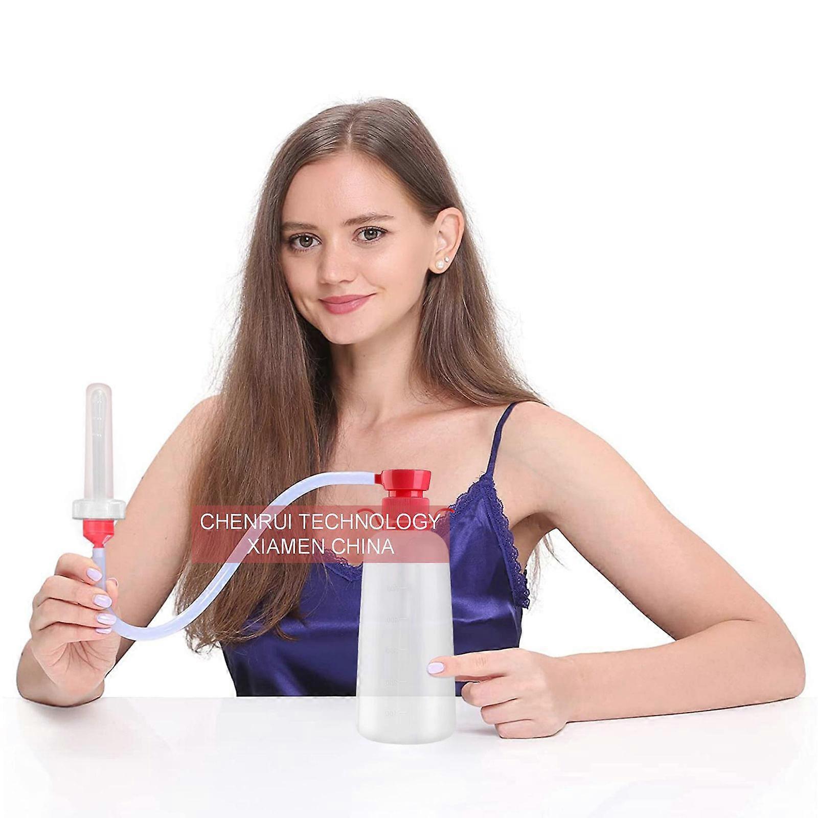Medical Women Vaginal Clearner Anal Douche Manual Pressure Enemas For Douche Fruugo Uk