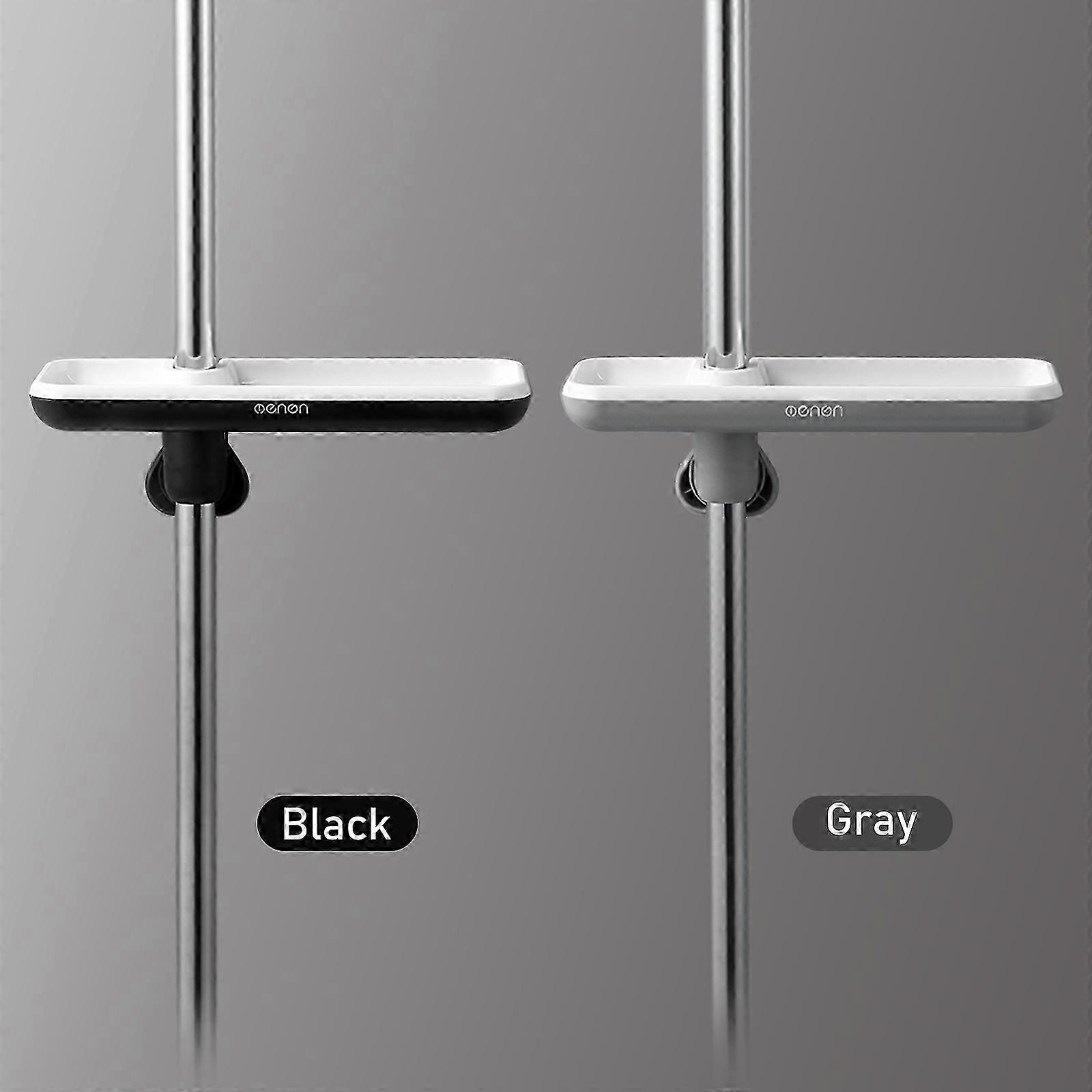 Shower Caddy Shelf Adjustable Height Shower Rack for Slide Bar Bathroom ...