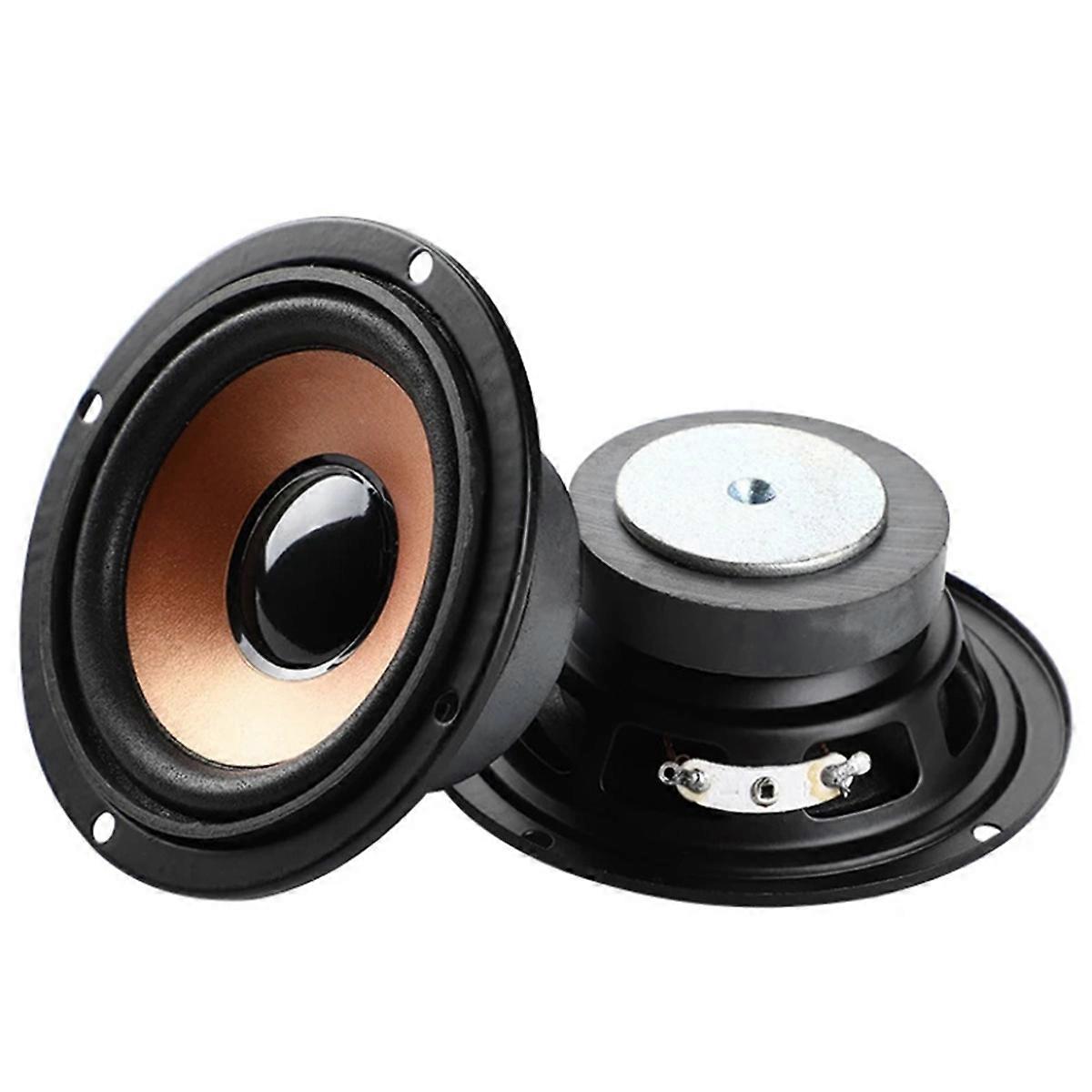 2Pcs Portable Full Range Speakers 4 Ohm 3W Sound Music Theater ...