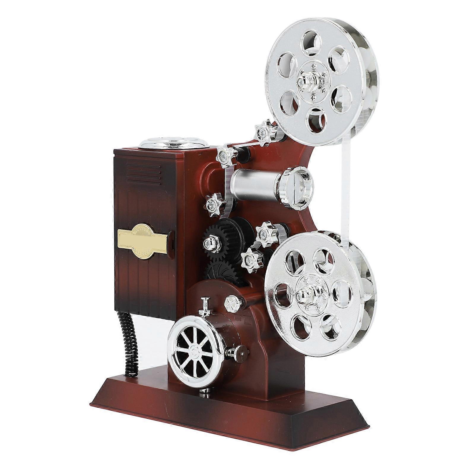Vintage Movie Film Projector Music Box ABS Antique Wind Up Music Box ...