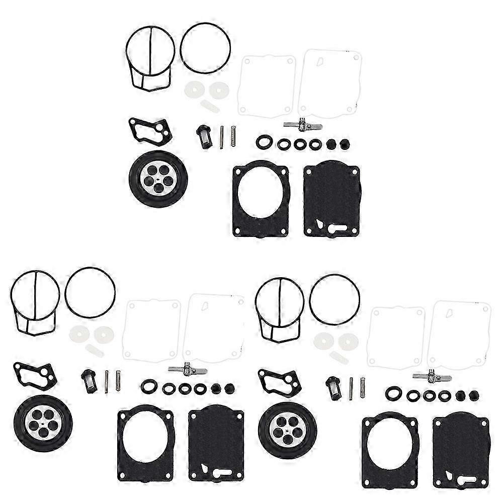 Triple Carb Rebuild Kit for Yamaha XL XLT 1200 GP1200R GPr1200 Xl1200 ...