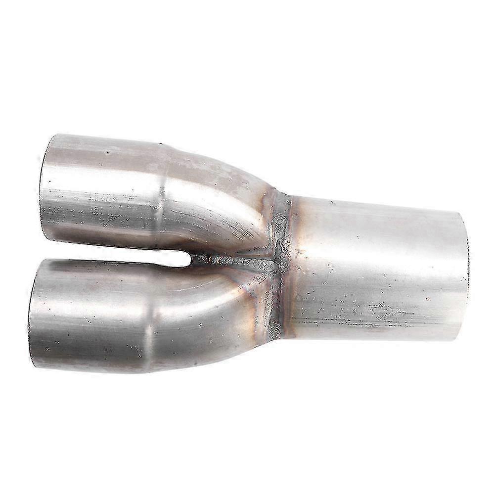 Stainless Steel Exhaust Pipe Collector 2in Double Inlet Single 2.5in ...