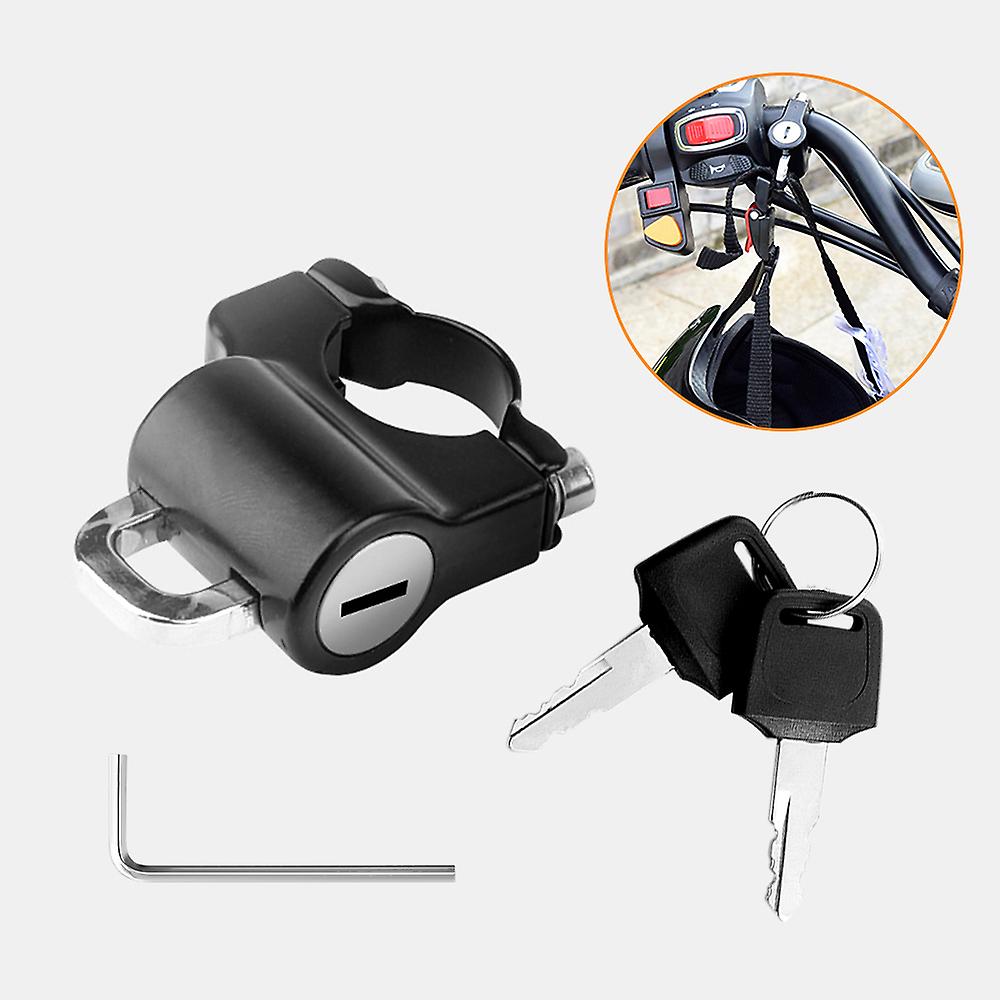 Universal Motorcycle Helmet Lock Anti-theft Helmet Security Lock Metal ...