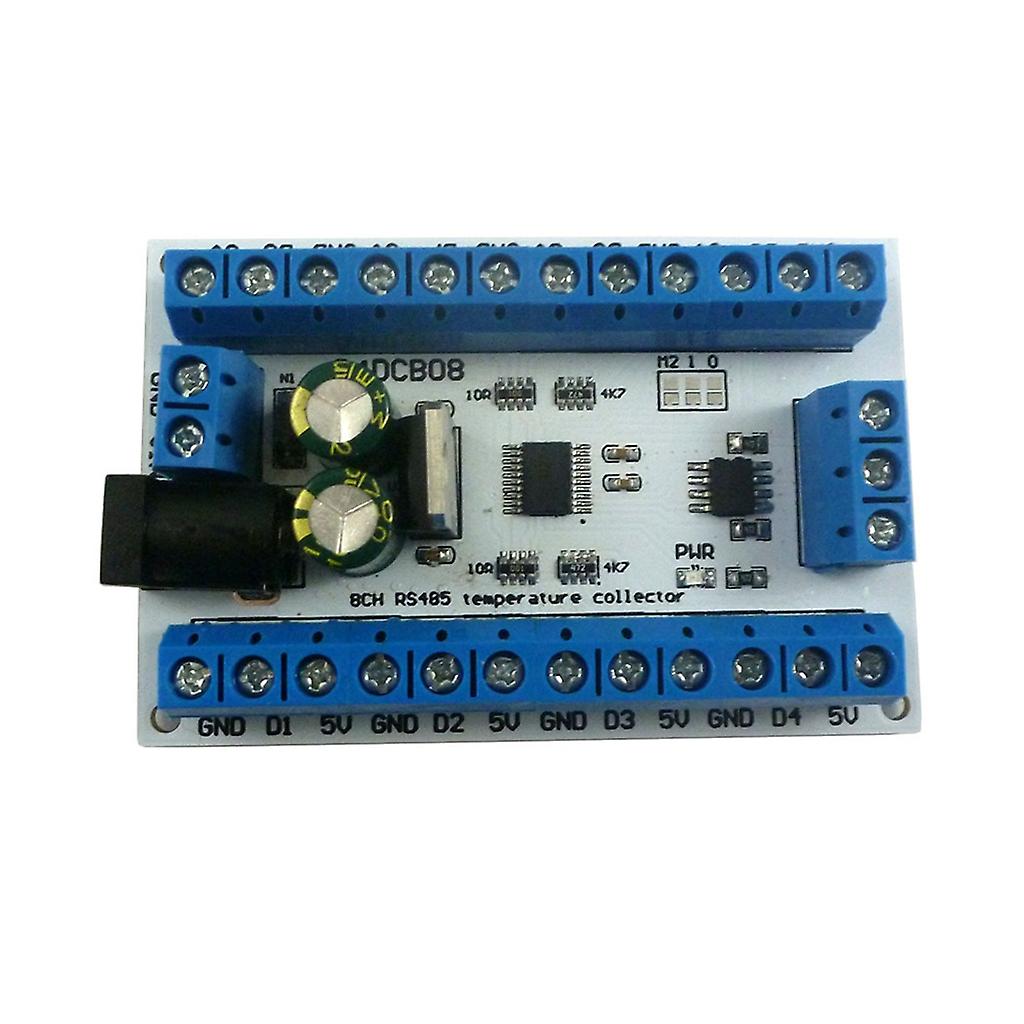High-accuracy 8-channel Temperature Sensor Board With Modbus Rtu ...