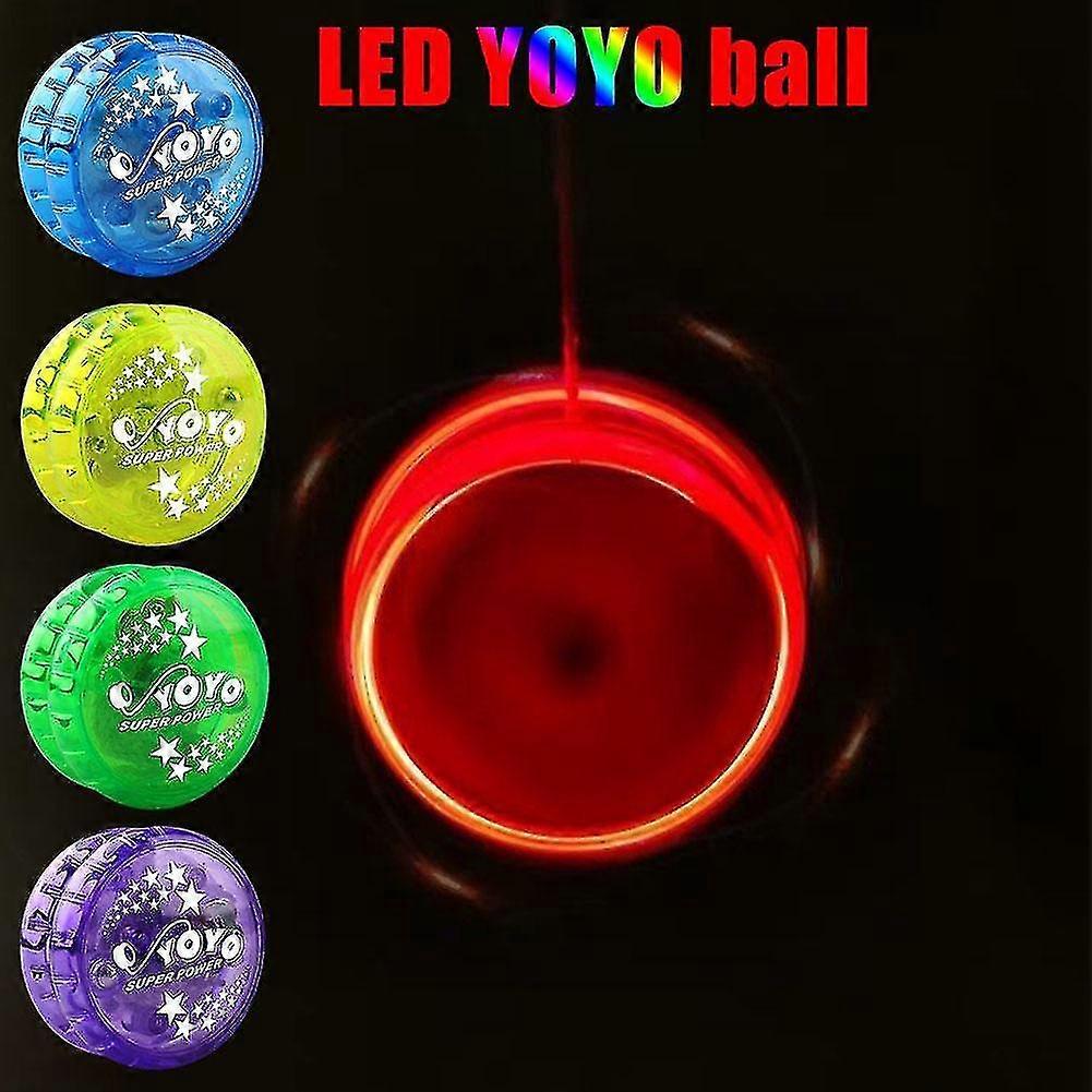 Luminous Yoyo Ball With Led Light Colorful Roundabout Yo-Yo Kids ...