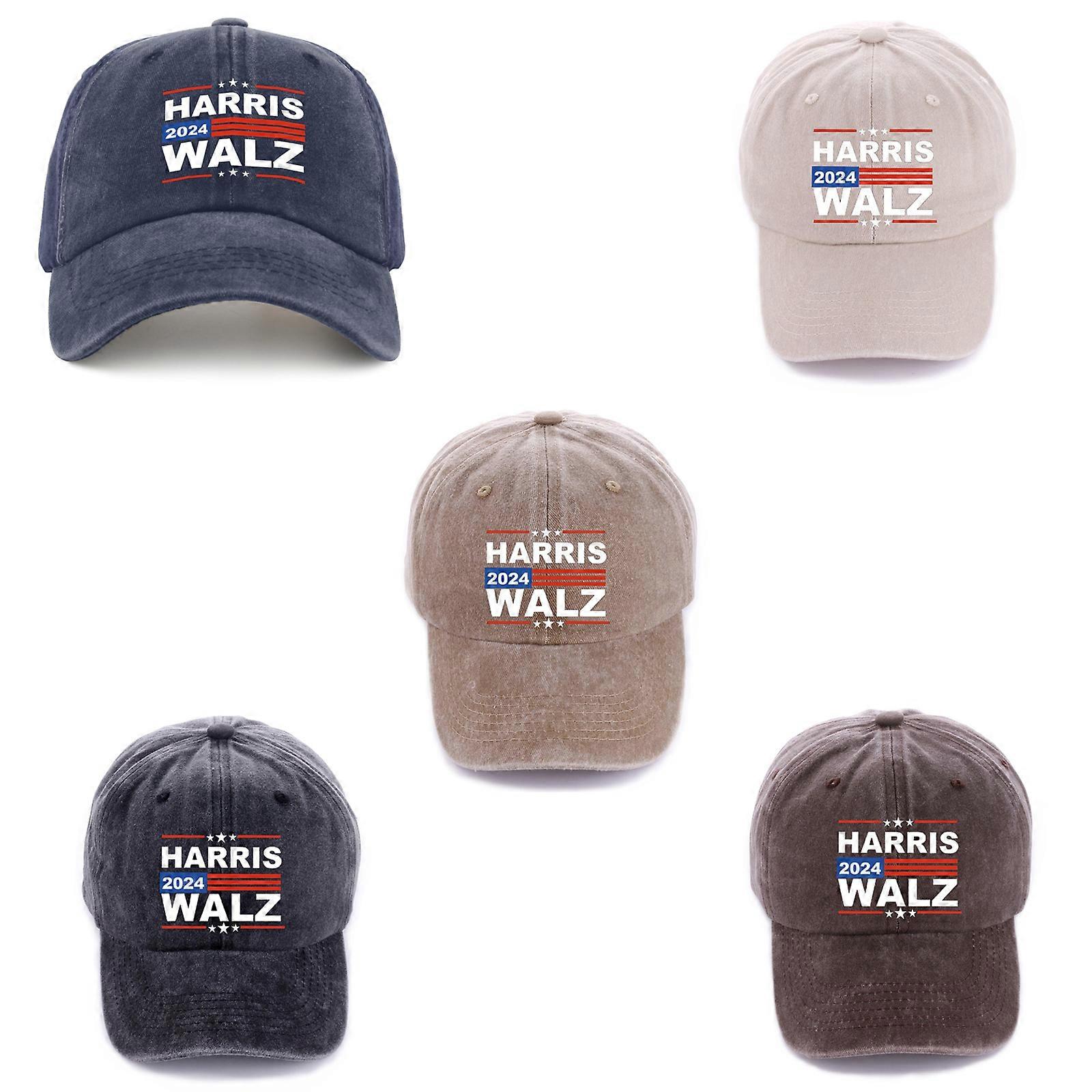 Harris Walz 2024 Embroidered Hat Adjustable Hat Kamala Harris Campaign ...
