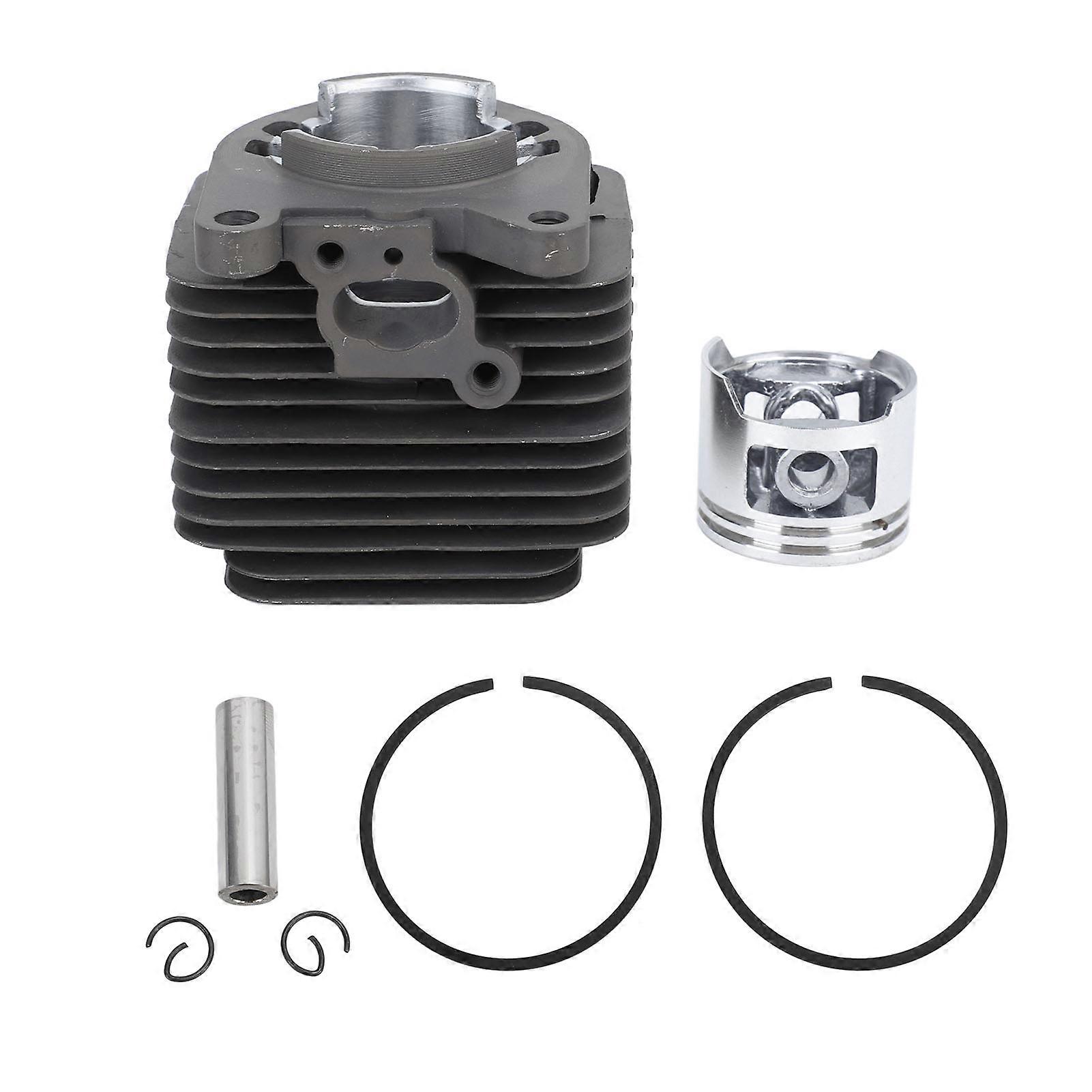 36.5mm Lawn Mower Cylinder Piston Kit Aluminum Cylinder Piston Assembly ...