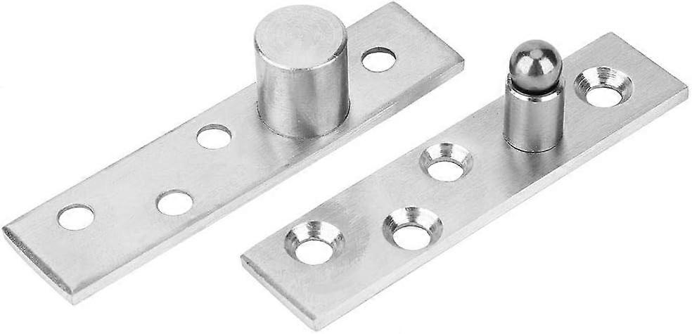 2 Pack 360 Degree Rotation Door Hinges, Stainless Steel Concealed Pivot ...