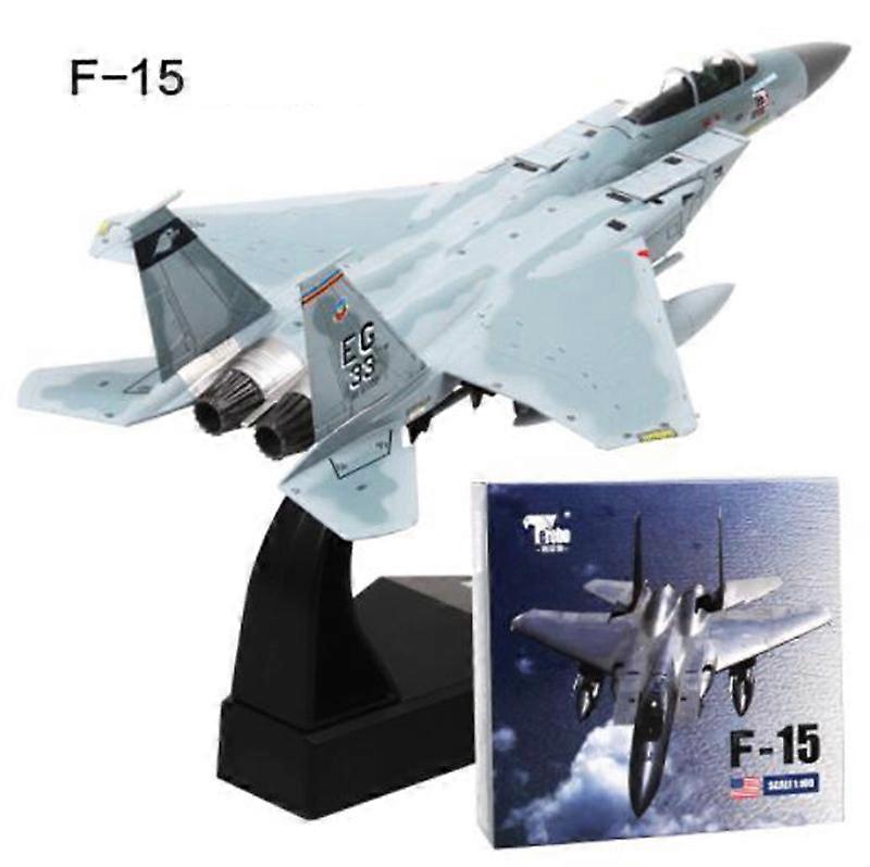 1/100 Grumman F-14/F15 Tomcat U.S. Navy Aircraft Airplane Fighter Model ...