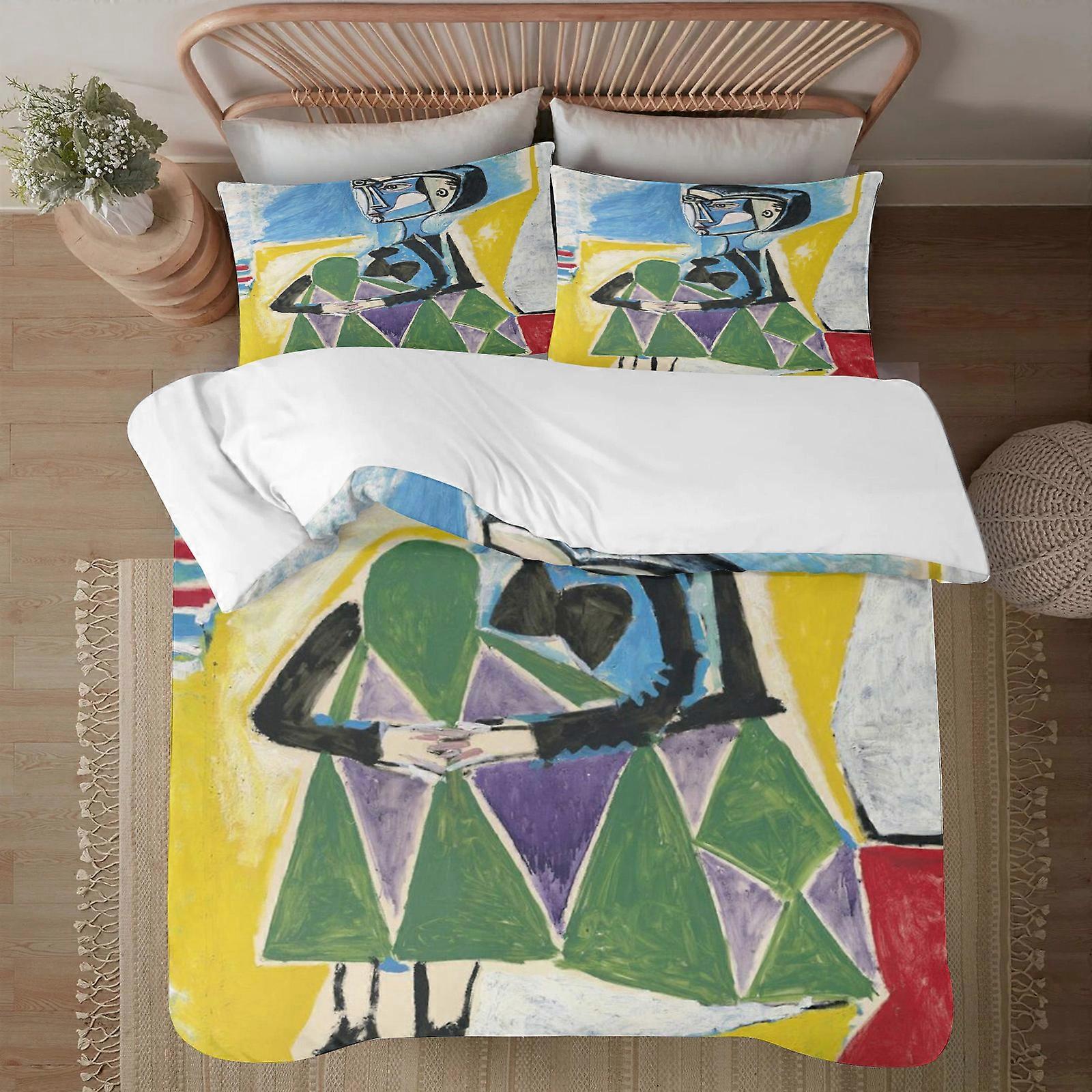 v6476 Bed Sheets Bedding Pablo Picasso Quilts for Queen Bed Bedspreads,Soft Bed Quilt ...