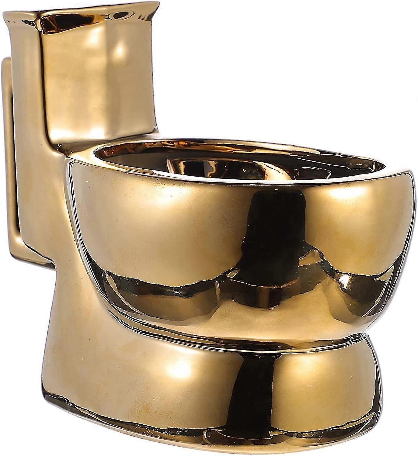 Ceramic Toilet Mug Funny Coffee Cup in the Shape of a Toilet Novelty ...