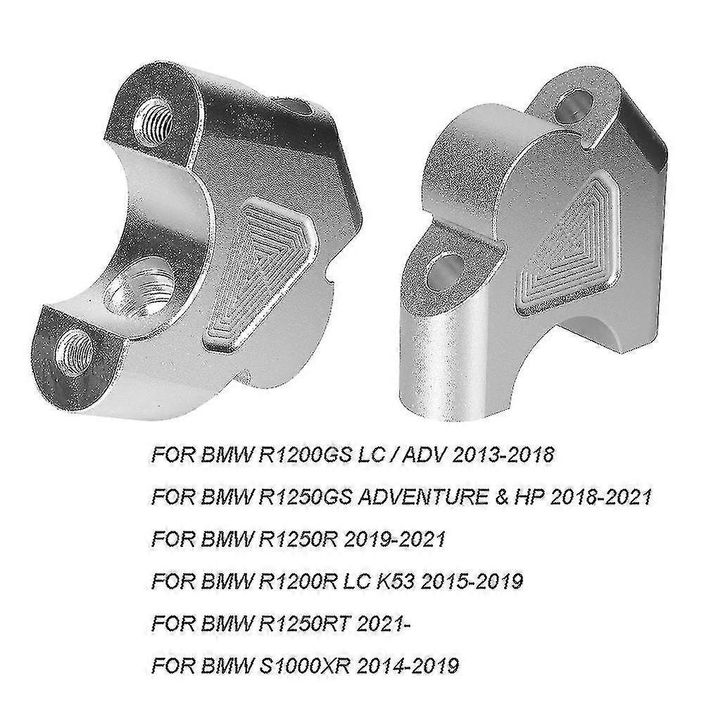 For Bmw R1200gs R1250gs Adventure Handlebar Riser Lift Cnc Lifter Gs ...