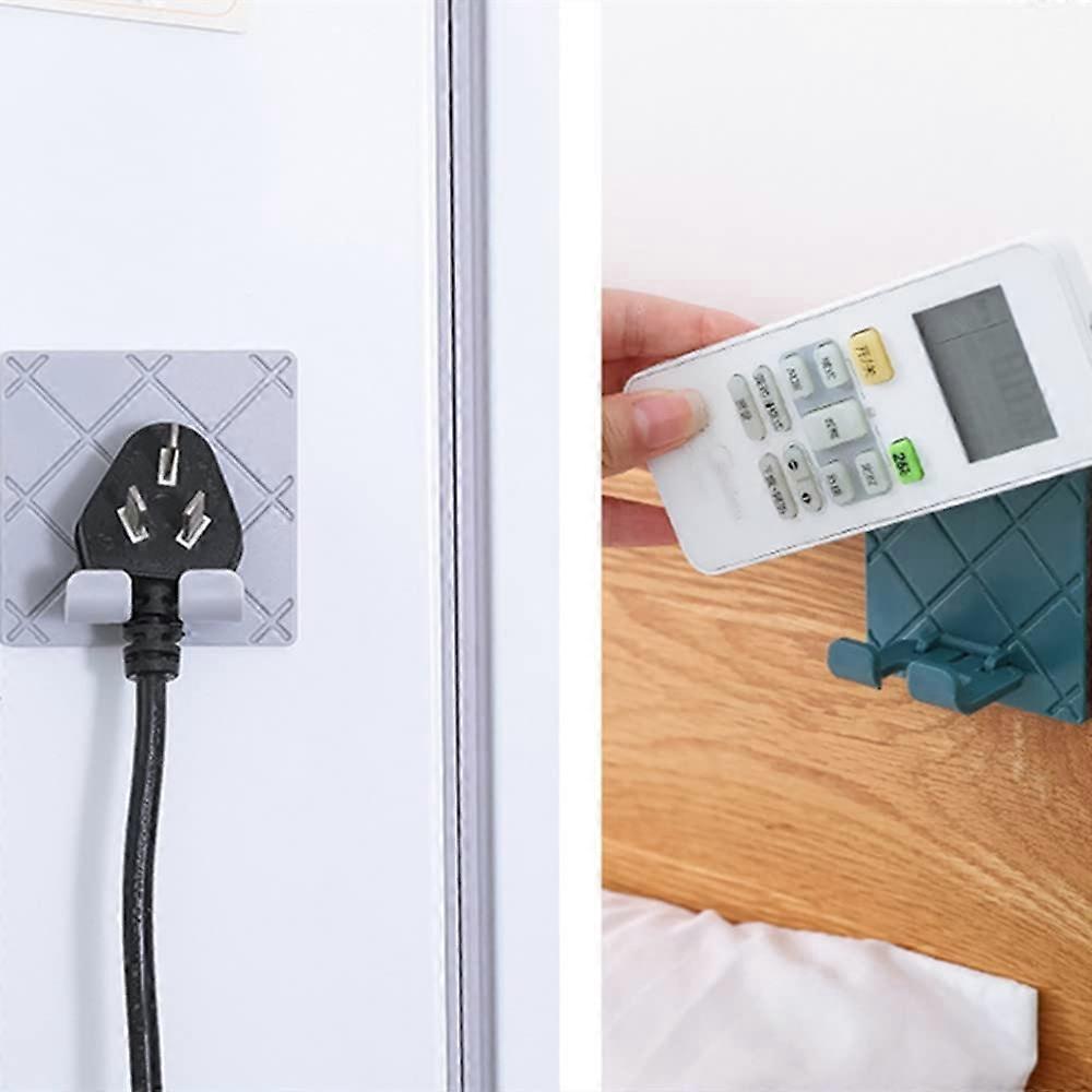 Plug Hook Plastic Hook Multi-Purpose Plug Hooks Self Adhesive Hooks for ...