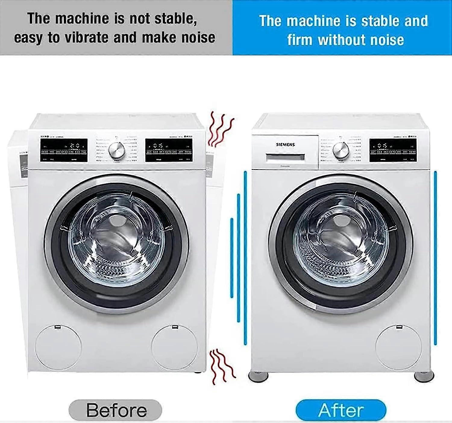 Pieces Washing Machine Anti-Vibration Pad, Washing Machine Anti ...