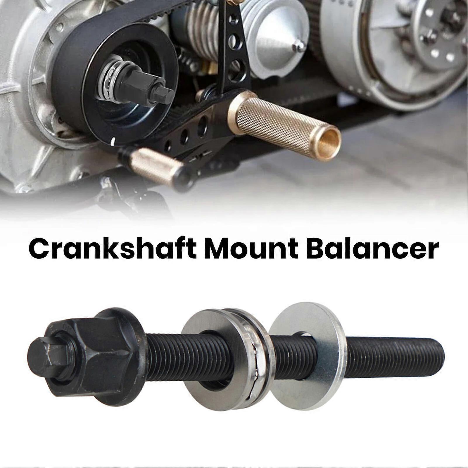 Crank Pulley Installer with Thrust Bearing Harmonic Balancer Rustproof ...