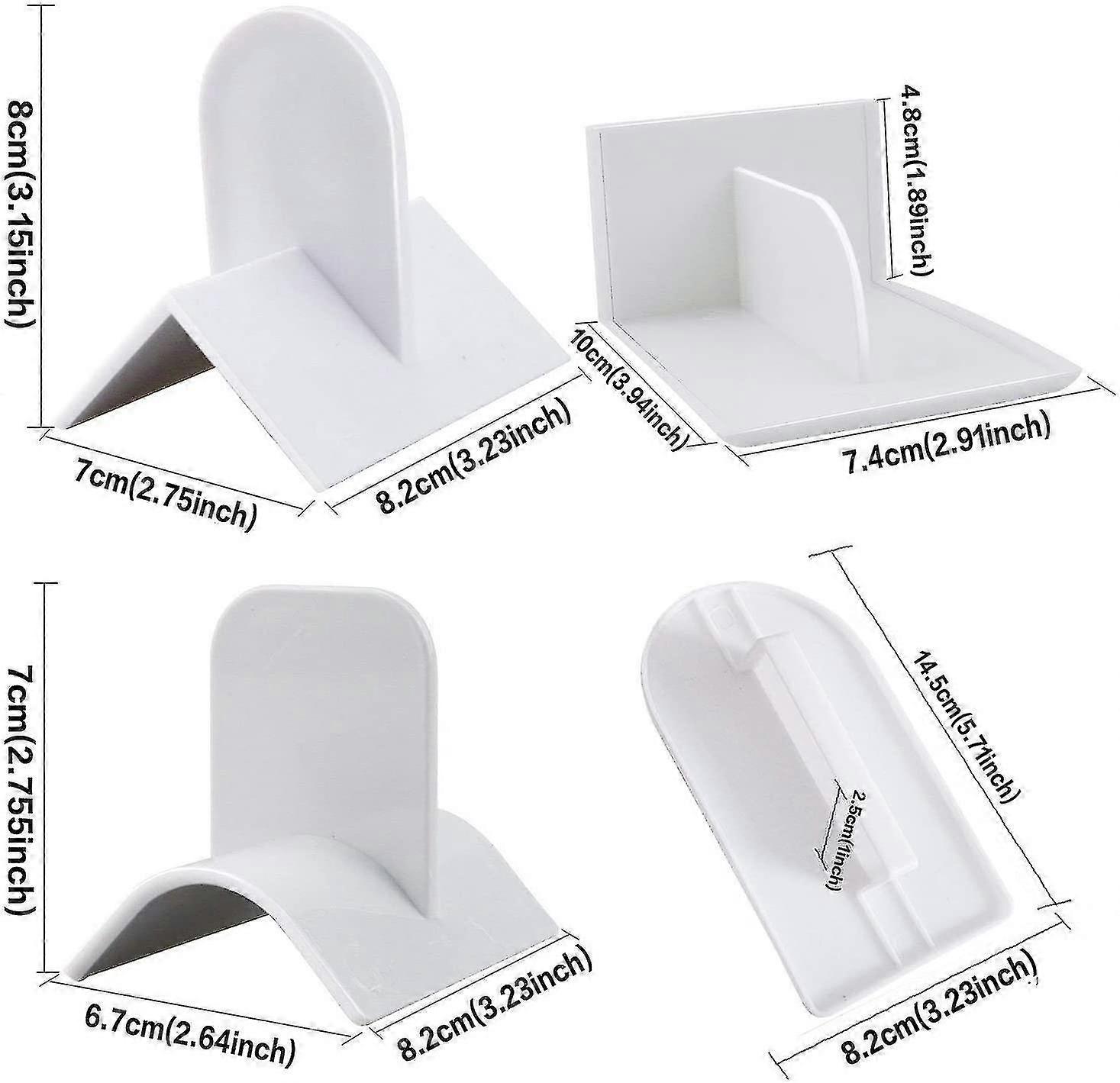 Fondant Cake Smoothing Tool Cutter 6pcs Embosser Decorator Finisher ...