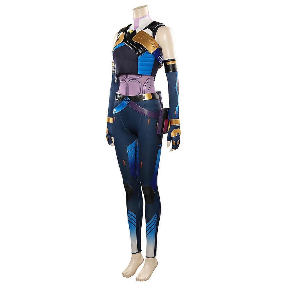 VALORANT Neon Cosplay Costume Outfits Halloween Carnival Suit | Fruugo UK