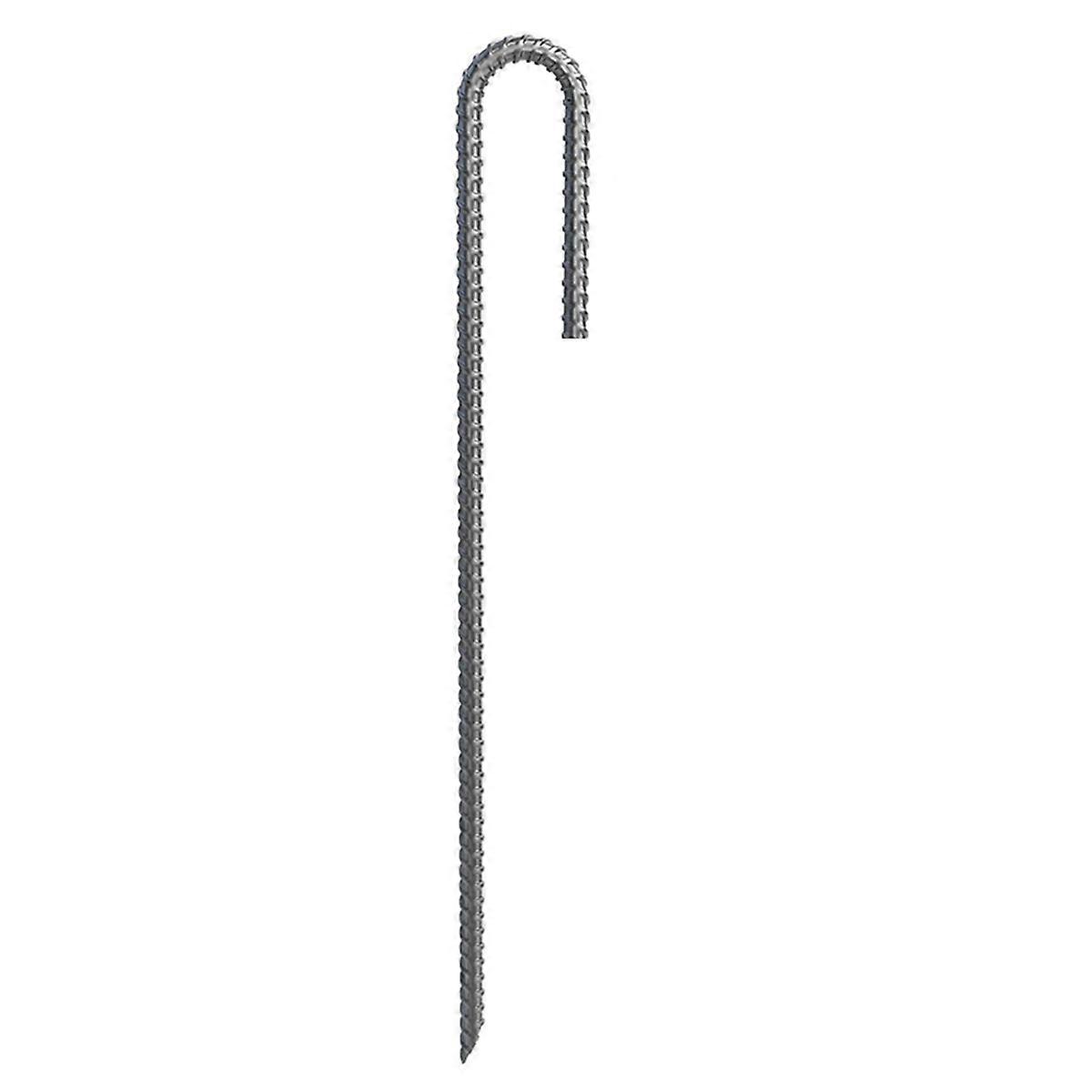Rebar Stakes J Hook Extra Coated Steel Ground Anchors with Chisel Point ...