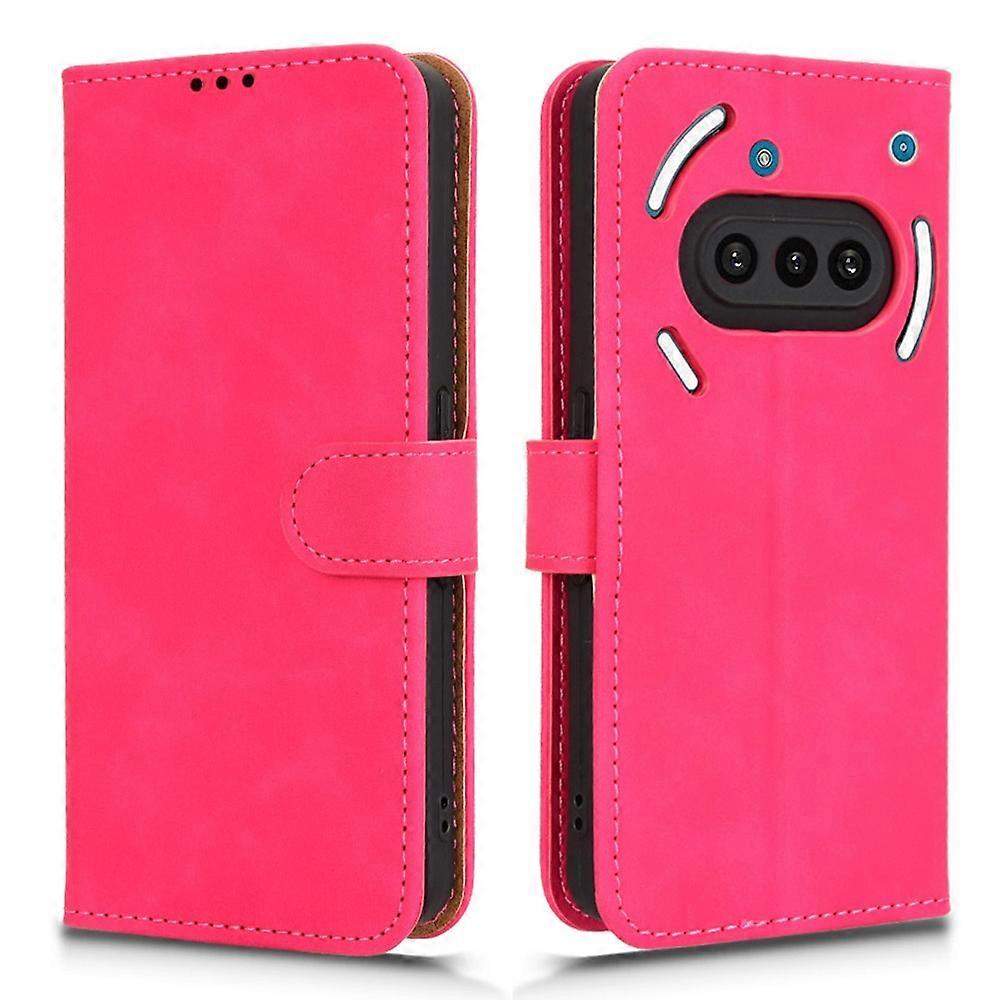 For Nothing Phone (3a) Leather Case Skin Feel Anti Drop Wallet Flip ...