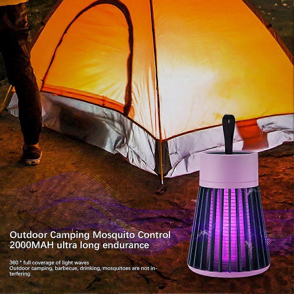 Mosquito Killer Lamp Electric Rechargeable Zapper Bug Fly Insect Trap ...
