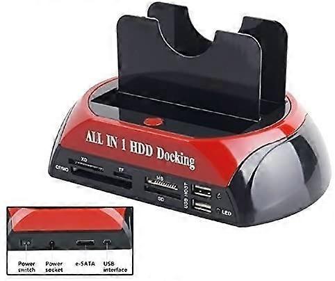 All In 1 Hdd Docking, 2.5 ''/ 3.5 '' Sata Multi-function Hdd Docking ...