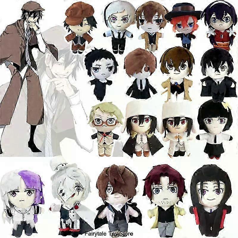 2025 Shibingsheng Dazai Osamu Nakahara Chuuya Plush Doll Toy Anime ...